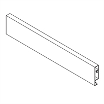 Dtc Dragon Pro Inner Drawer Front Panel 1100Mm (Matt Grey) - Nikpol