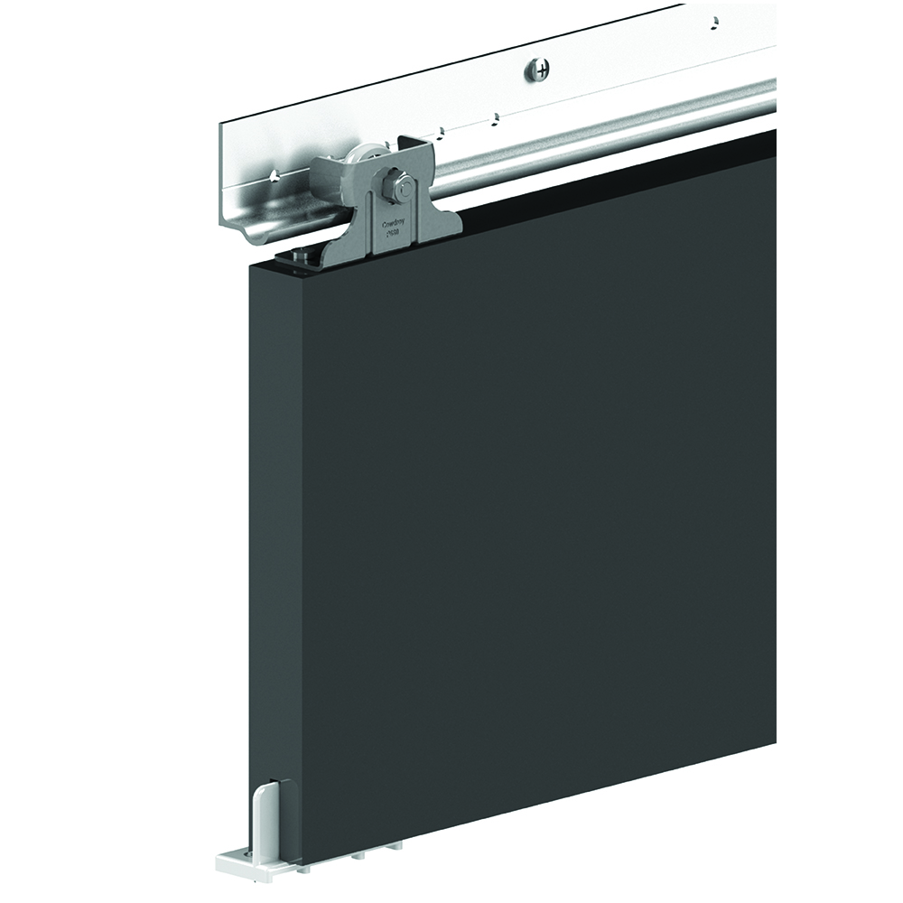 Arrow Sliding Door Track System, Single Door, Wall Mount, Up To 915Mm ...