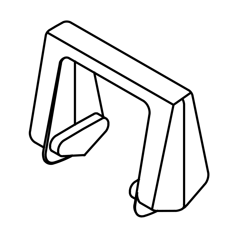 Grass Tiomos 120° Angle Reduction Clip, Suits 160° Hinge - Nikpol