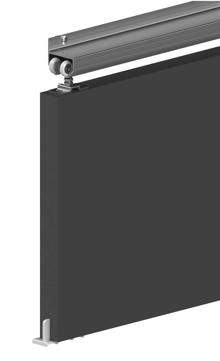 Forerunner Sliding Door Track System, Single Door, Top Mount, Up To ...