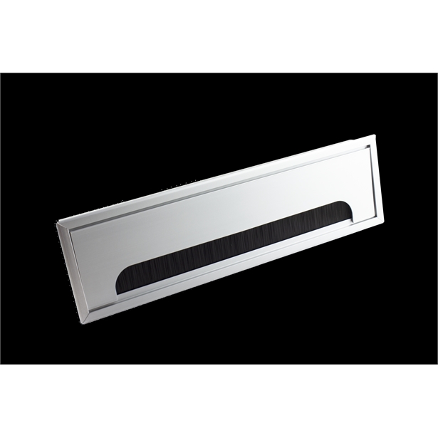 Rectangular Cable Cover 80 X 275Mm Alum - Nikpol