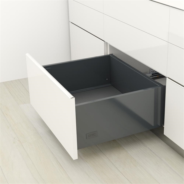 Dtc Dragon Pro 178 X 450Mm 40Kg Drawer Kit, Tilt Adjust (Matt Grey ...