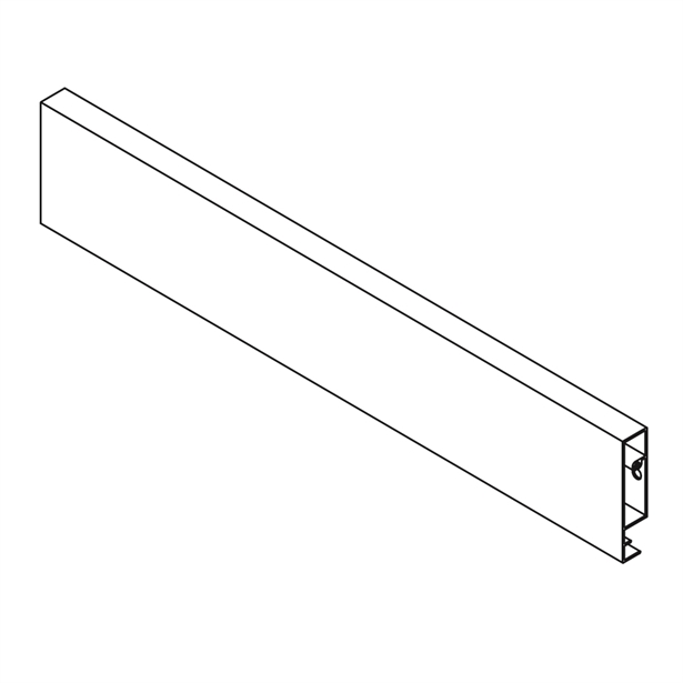 Dtc Dragon Pro Inner Drawer Front Panel 1100Mm (Matt Grey) - Nikpol