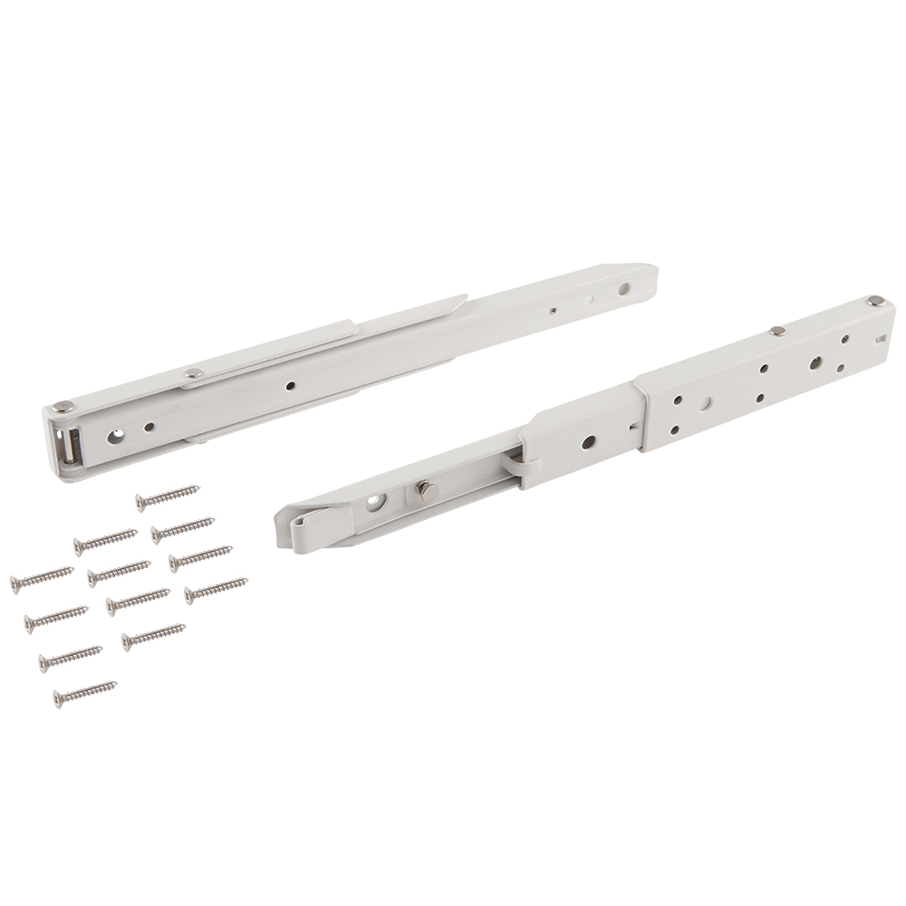 Folding Shelf Bracket 300Mm (White) - Nikpol