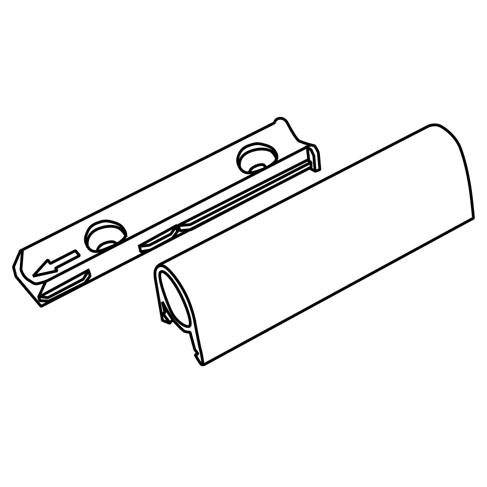 Grass Linear Adapter Plate - Nikpol