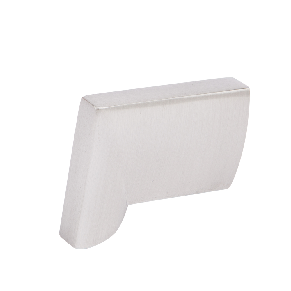 Cubic Knob 8Mm (Bright Brushed Nickel) - Nikpol