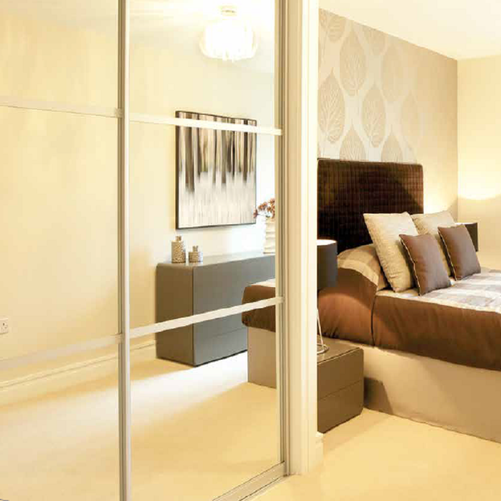 Mirror Robe | Sliding Door Track System | Wardrobe Doors | 50Kg Per ...