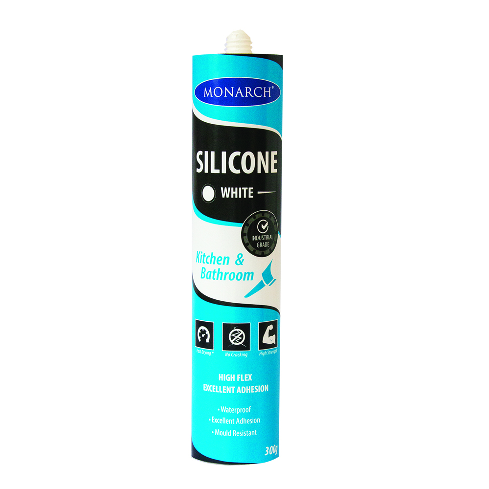 Monarch Kitchen & Bathroom Silicone Neutral Cure 300G (Translucent ...