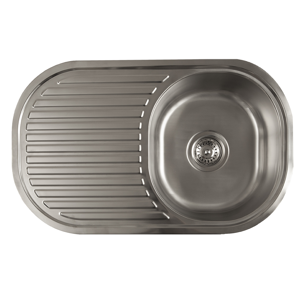 Rv Sink Single Bowl (No Tap Hole) - Nikpol