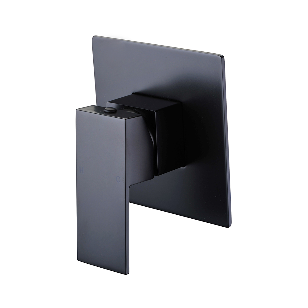 Balneo Square Shower Mixer (Matt Black) - Nikpol
