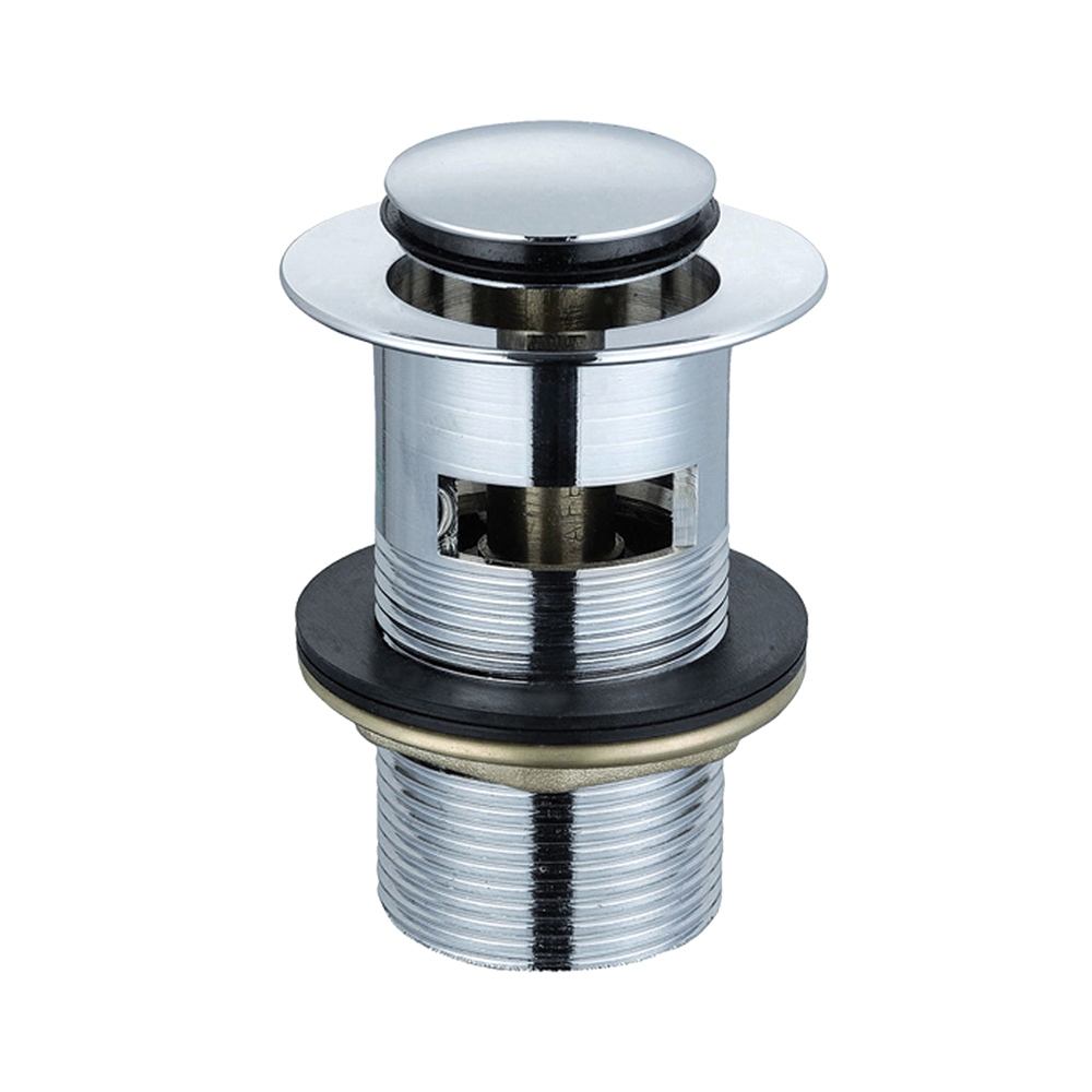 Amalfi Pop Up Waste Plug (Chrome, With Overflow) - Nikpol